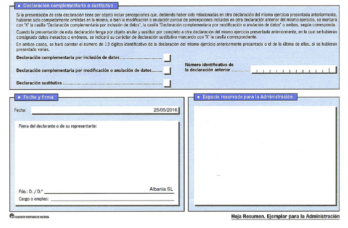 ¿Cómo rellenar el modelo 190 de la agencia tributaria?
