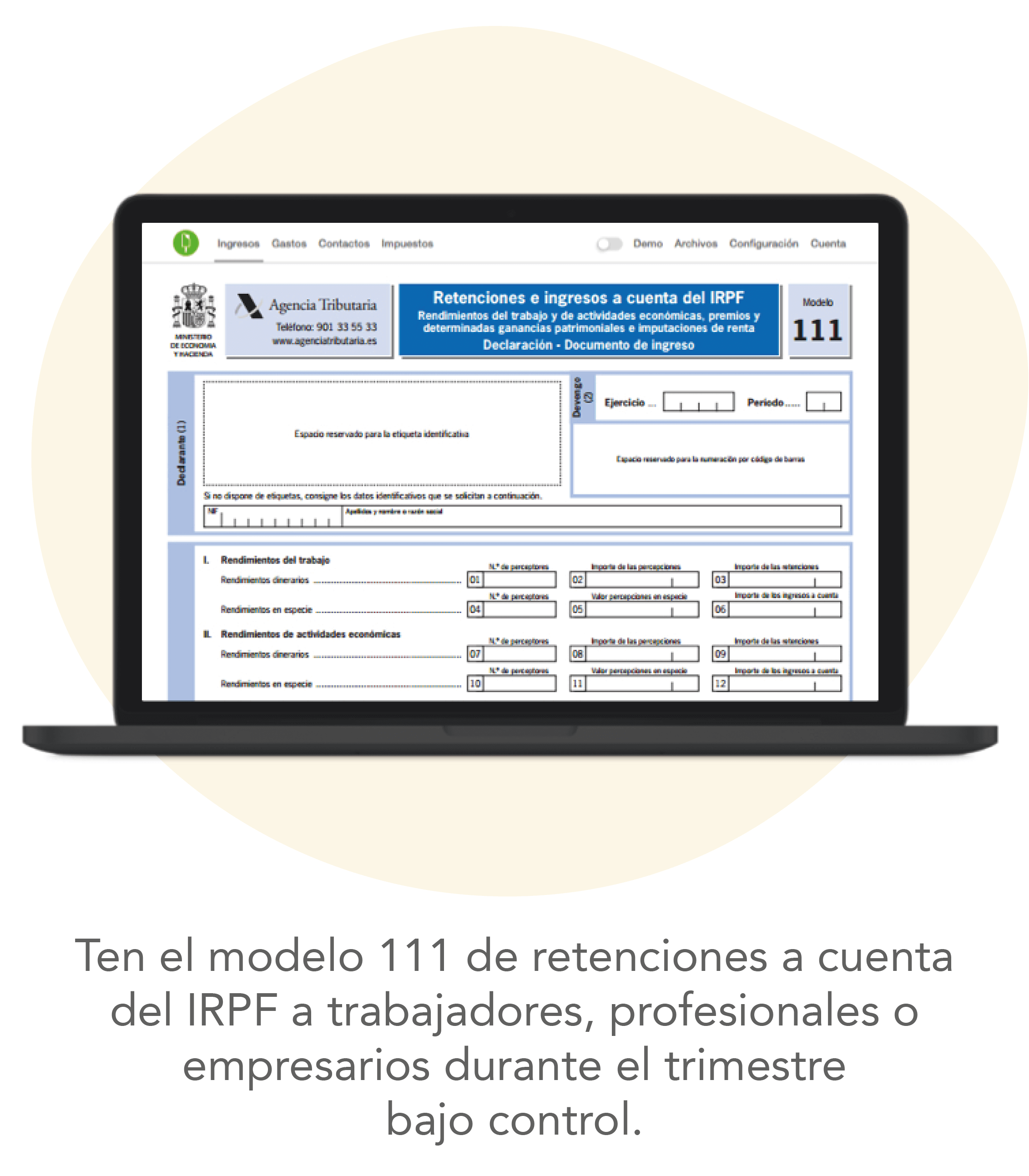 Cómo rellenar el modelo 111 para autónomos y empresas | Instrucciones