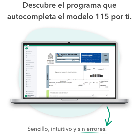 Modelo 115: Cómo rellenar paso a paso | Ejemplos y consejos