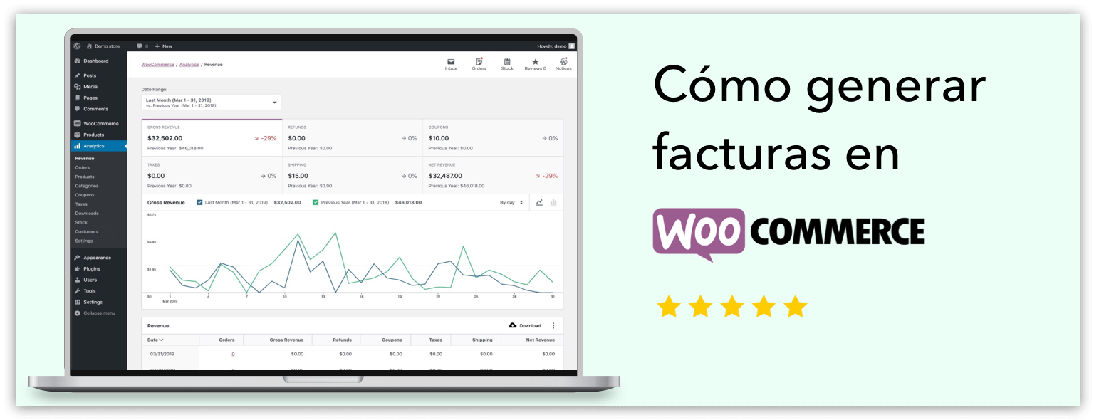 Cómo generar facturas en WooCommerce | Alternativa a PDF invoice