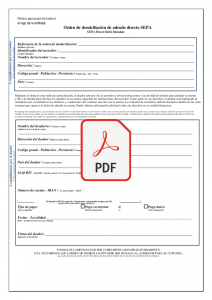 Modelo mandato SEPA para rellenar [Descarga GRATIS] - Quipu