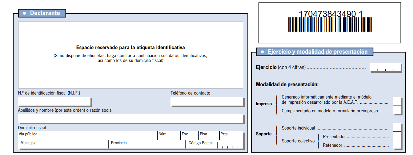 Cómo rellenar el modelo 190 [casilla por casilla]