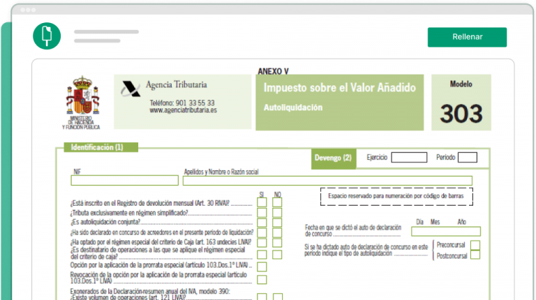¿Cómo rellenar modelo 303 casilla por casilla? (actualizado 2025)