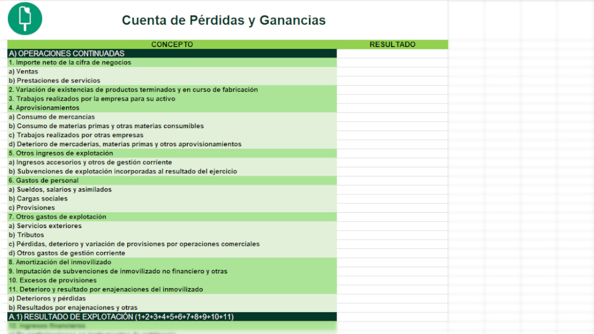 Plantilla Excel de PyG [Descarga GRATIS]